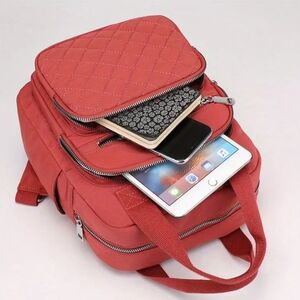 Bags | New Burgandy Quilted Backpack | Poshmark
